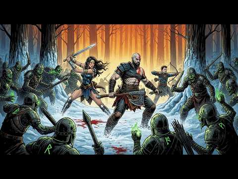 What If Wonder Woman Appeared in God of War? | DC x God of War Crossover