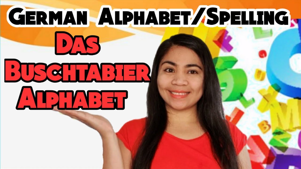 German Alphabet Pronunciation with Spelling | Das Buchstabier Alphabet ...