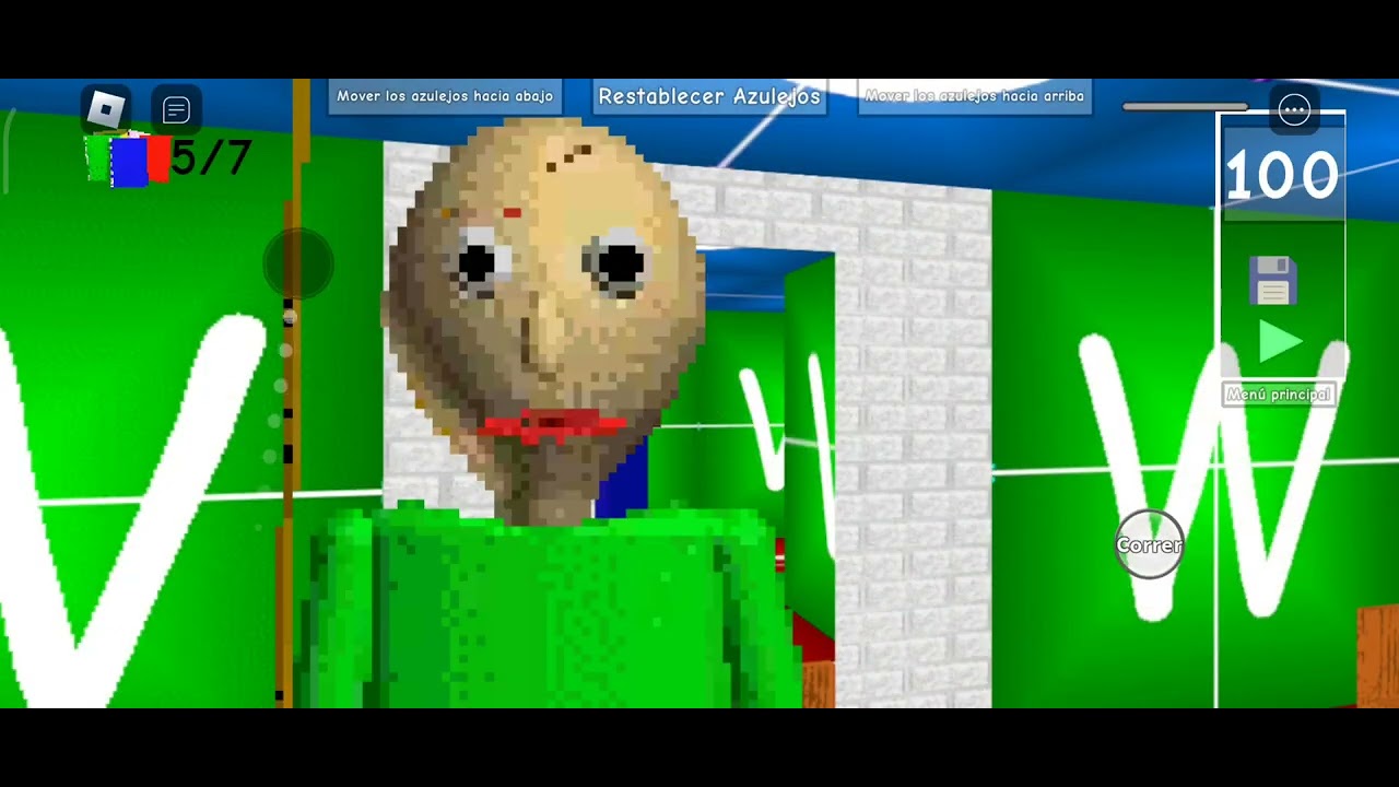 jugando baldi basics maker 2 - YouTube