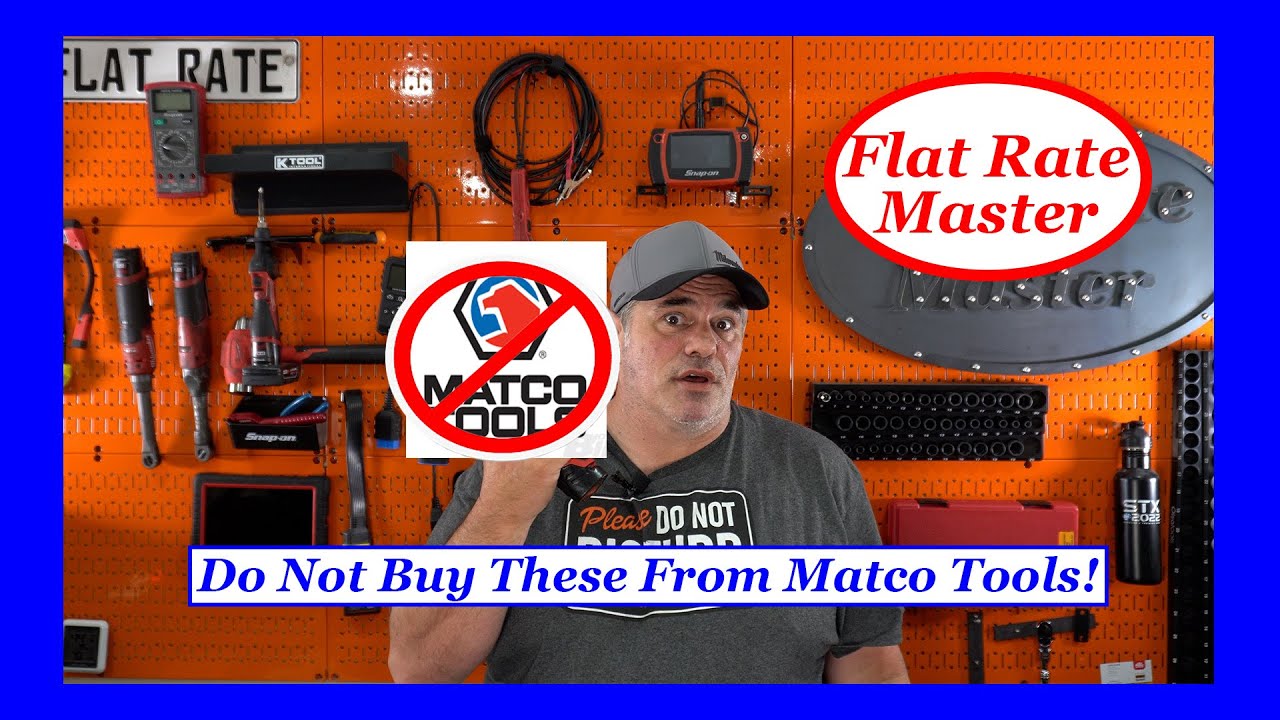 Do Not Buy These From Matco Tools! - YouTube