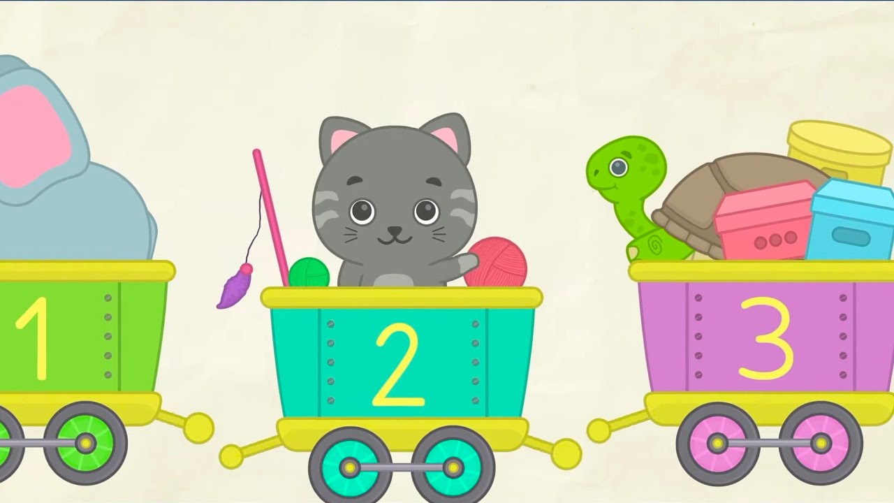Learn 123 cartoon number 2 #youtube #kidsvideo #cartoon - YouTube