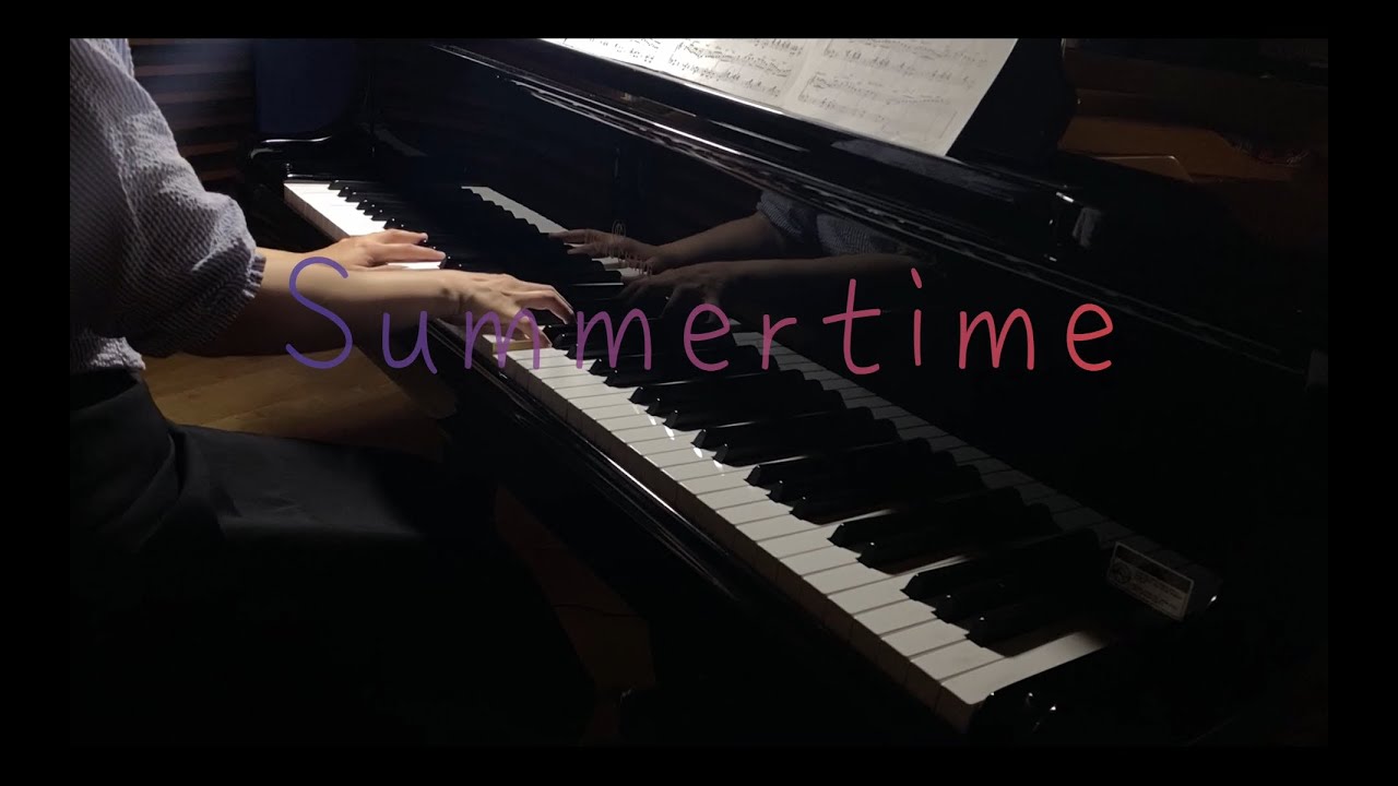 G. Gershwin - Summertime Piano cover - YouTube