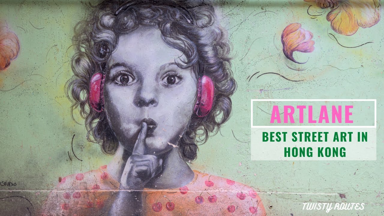 Exploring Street Art in Hong Kong | Walkthrough ArtLane | 4K | 西營盤 ...