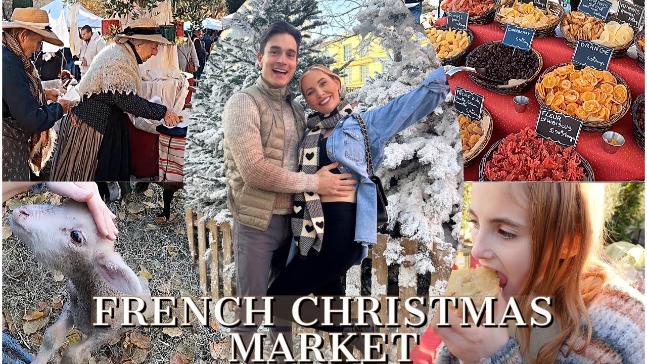 Rustic French Christmas Market! 🎄 | Festive Family Adventure on the ...