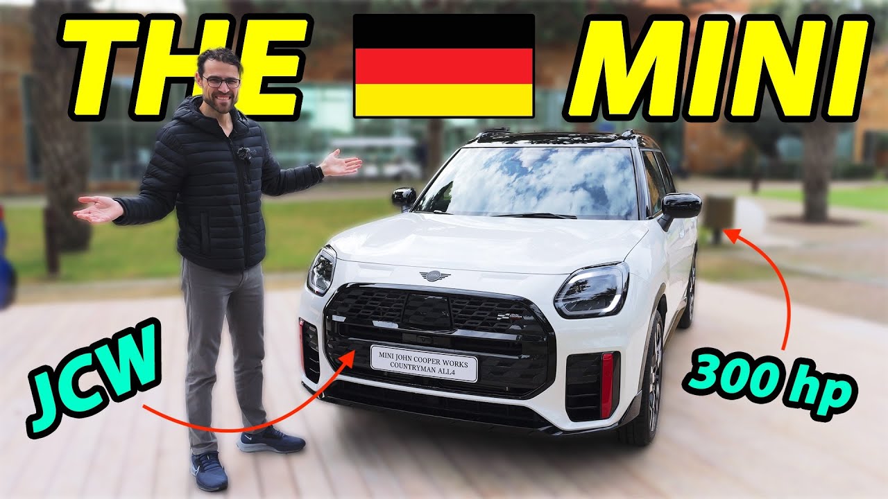 All-new MINI Countryman John Cooper Works REVIEW 2024 JCW - YouTube