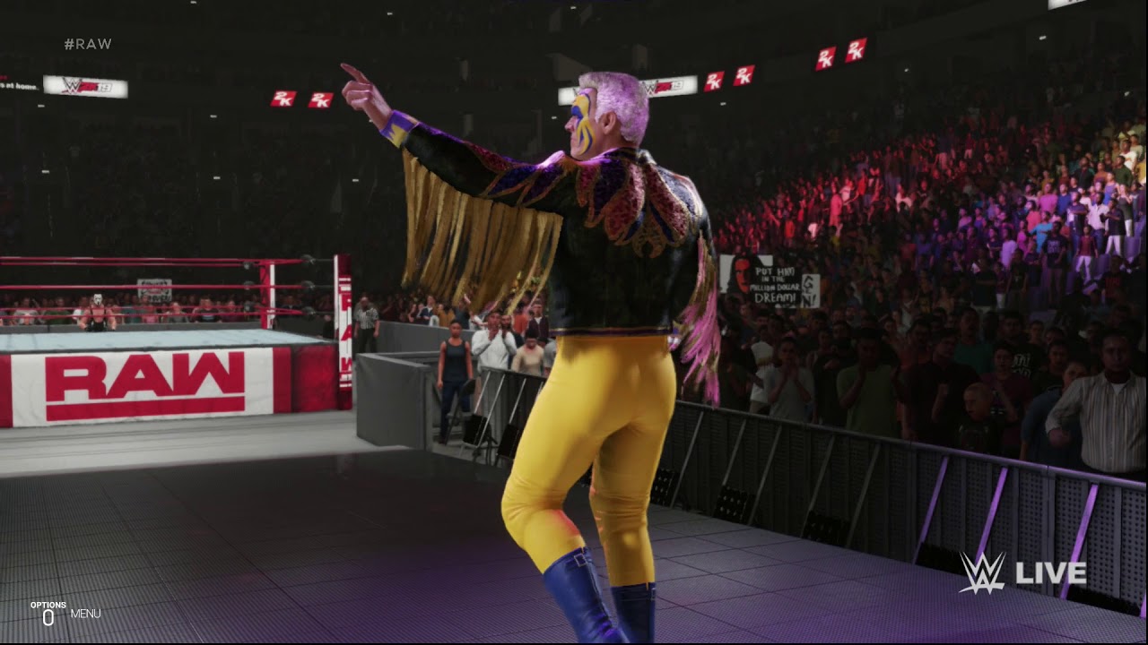 WWE 2K19 Sting '91 Entrance (PS4/Xbox One/PC) - YouTube