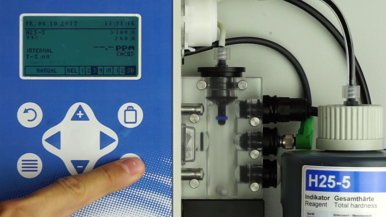 Analysenablauf bei einem Sycon 2802 in Full HD 1080p - YouTube