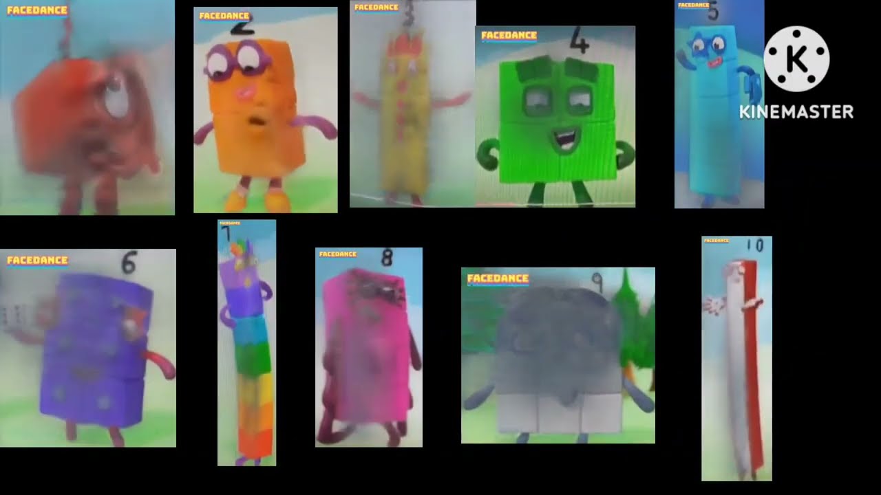 numberblocks dancing csupo - YouTube