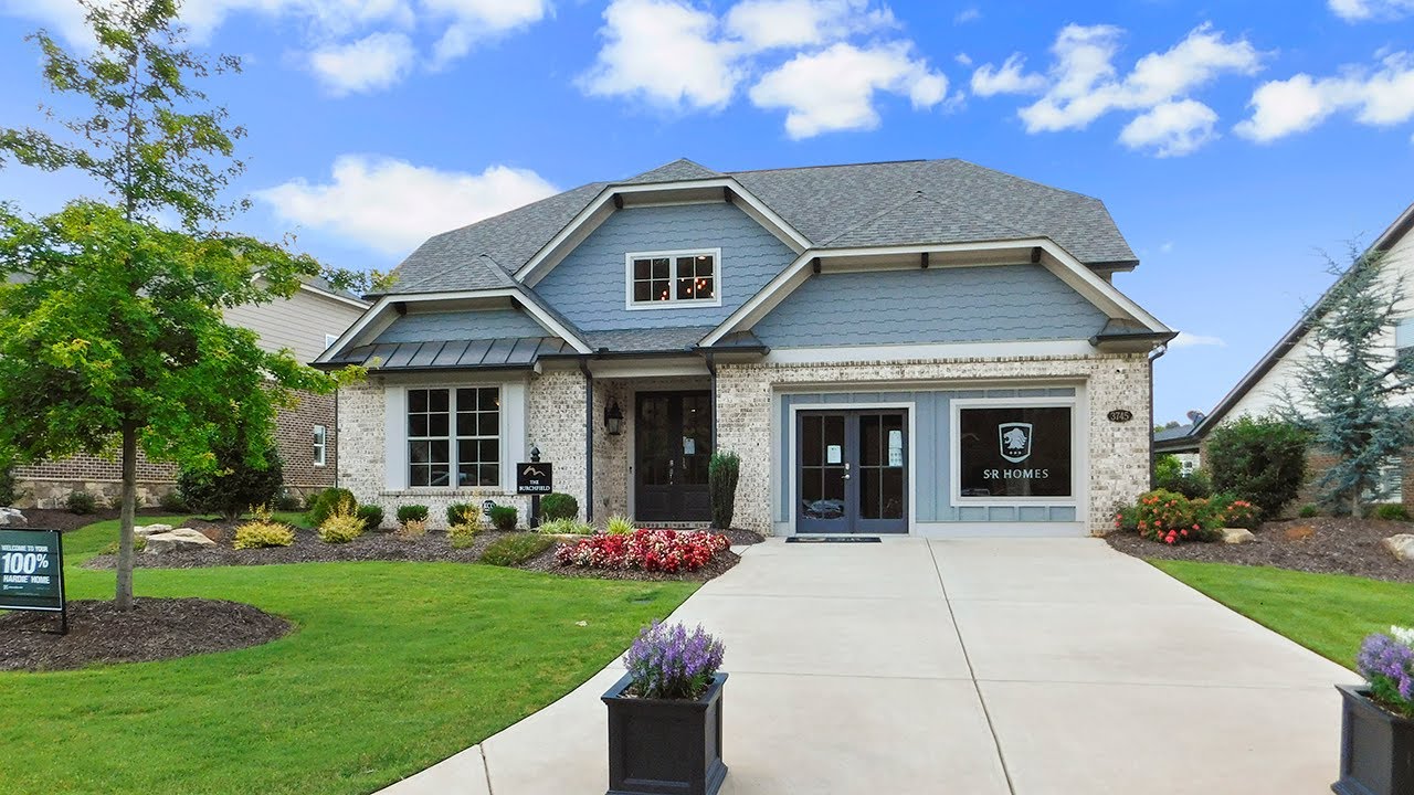 A LOOK INSIDE A 4 BDRM DECORATED RANCH MODEL HOME IN CUMMING, GA (SOLD ...