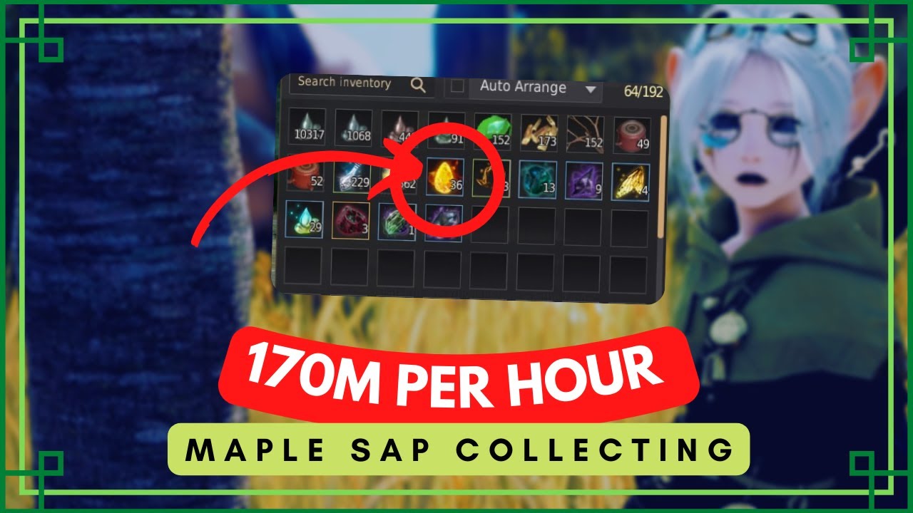 Life Of A Shai #18: Maple Sap Millions! - Black Desert Online - YouTube