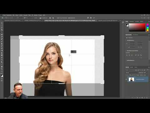 Einen Bildausschnitt bestimmen und "croppen" (freistellen) - YouTube