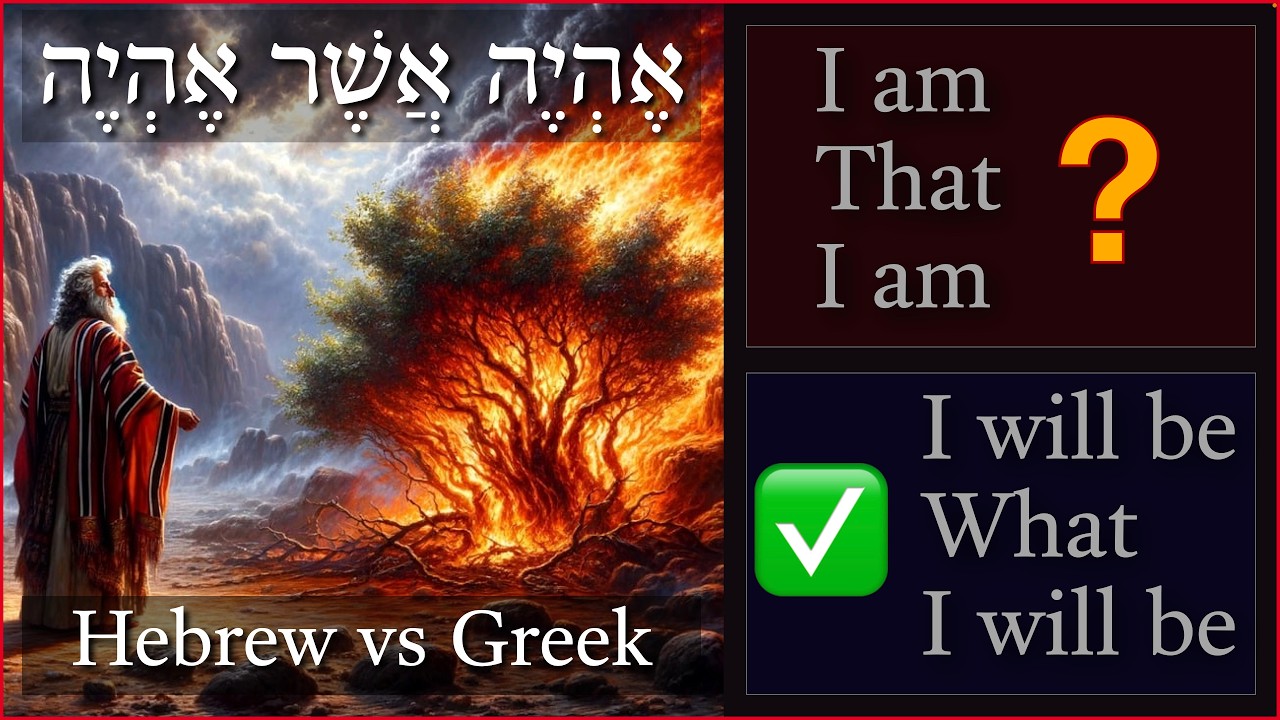 What Does "Ehyeh Asher Ehyeh" Mean? - YouTube