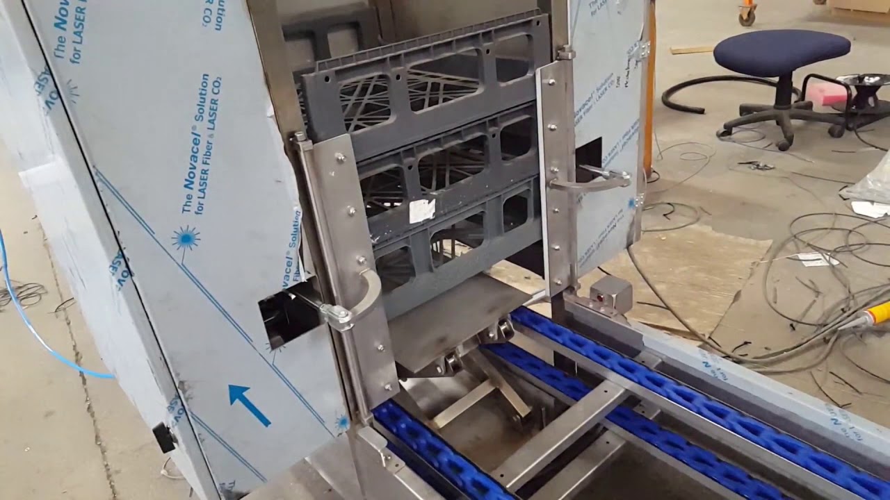 Mechatronics SA - Crate Stacker - YouTube