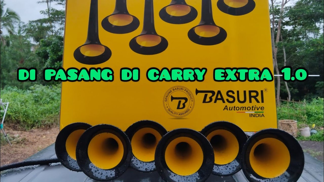 pemasangan Basuri v4 di mobil carry extra 1.0 - YouTube