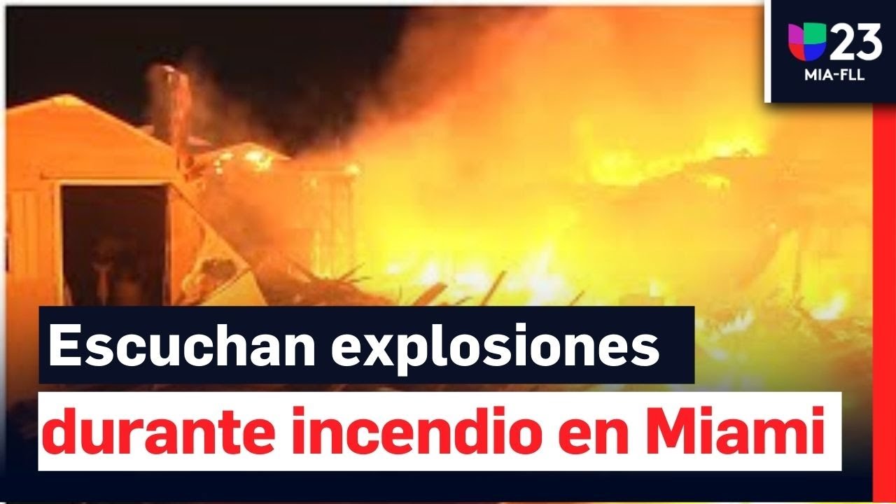 Voraz incendio en casa de Miami Gardens: vecinos dicen que se ...