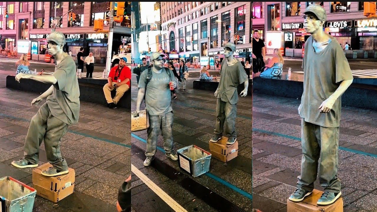 New York City - Watch These Dancers Take Over Time Square! - YouTube