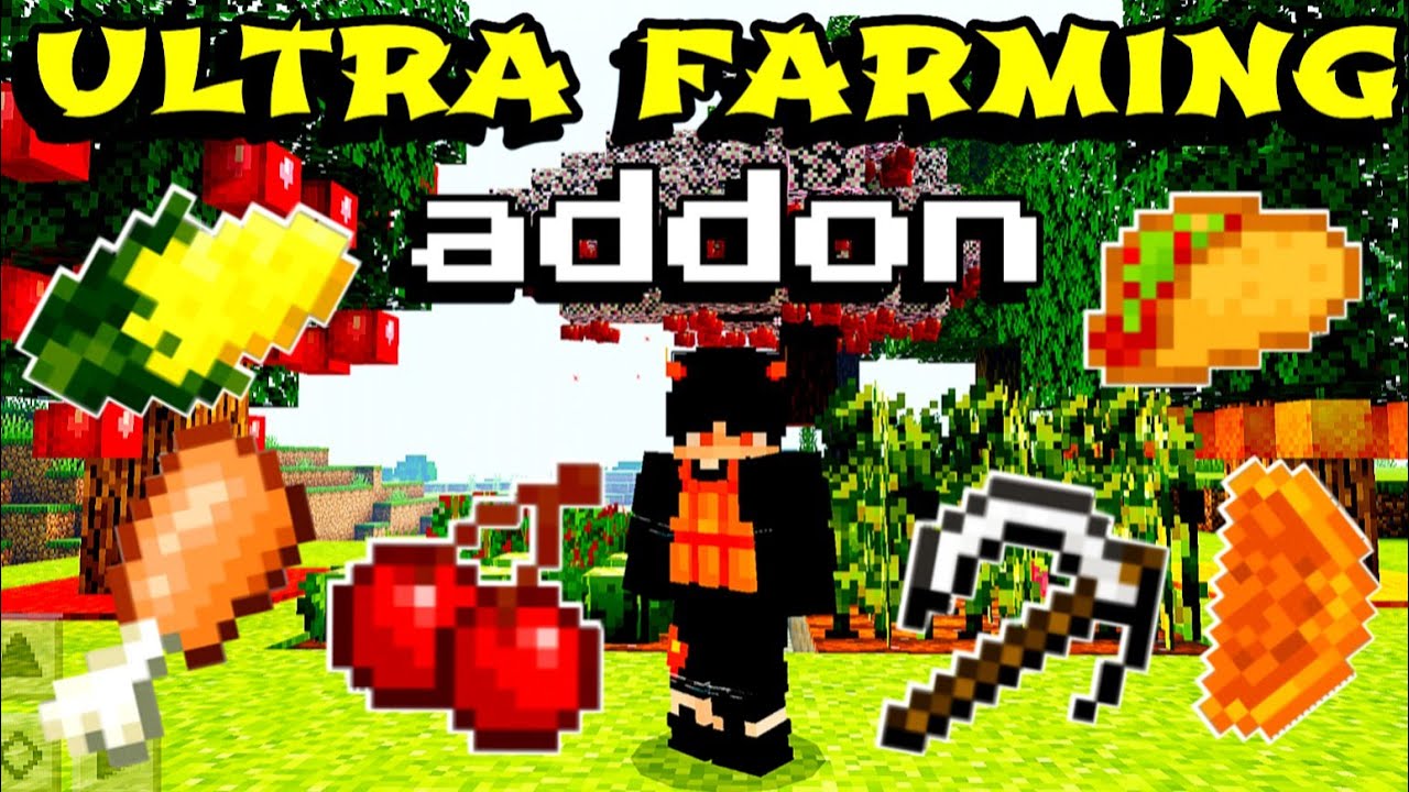 ⭐🍅ULTRA FARMING ADDON 1.19+ para MINECRAFT PE [ GUIA BASICA ] # ...