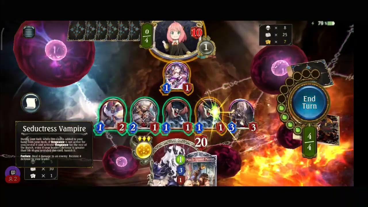 (GM0 5K Unlimited) Handless Blood vs DShift Rune [Shadowverse/Heroes of Rivenbrandt] - YouTube