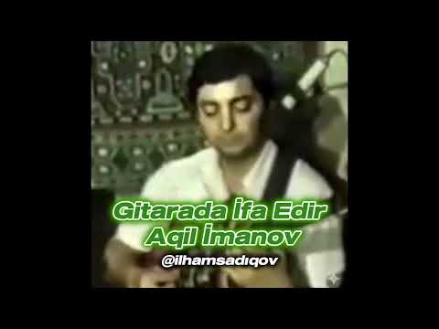 Gitarada İfa edir Aqil İmanov 1981.