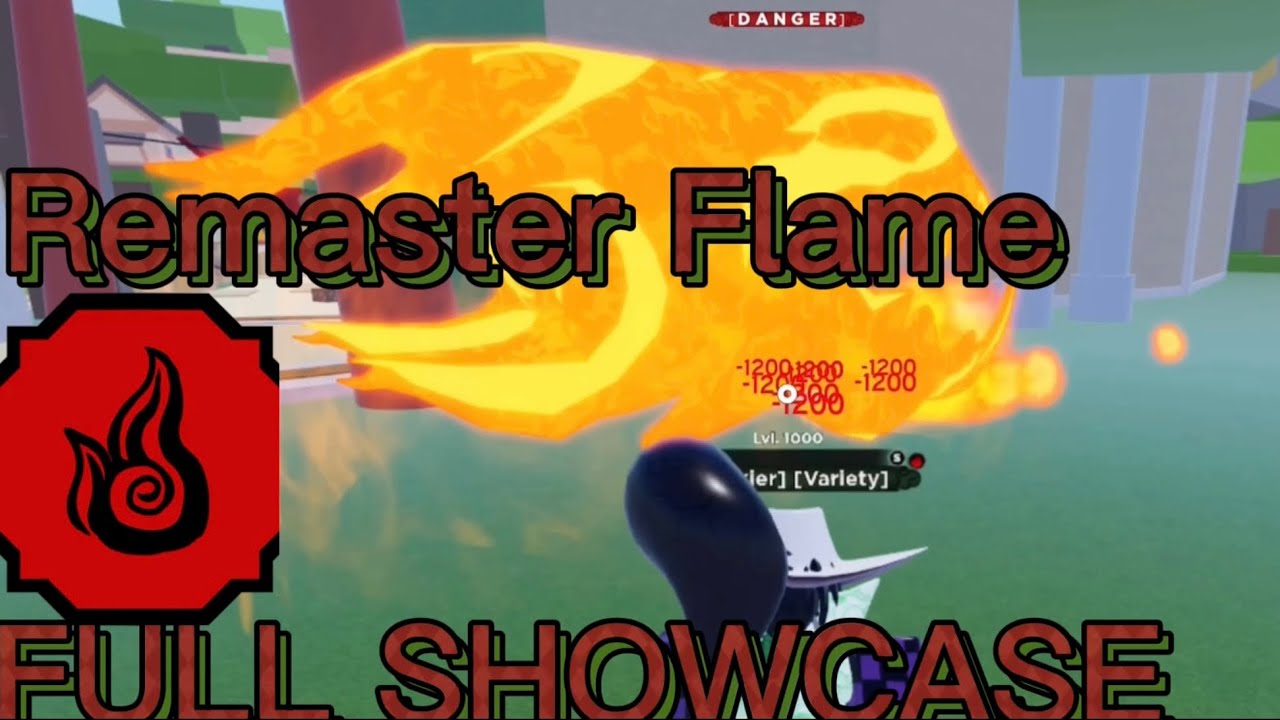 Remaster Flame Showcase but in 25 second | Shindo Life - YouTube