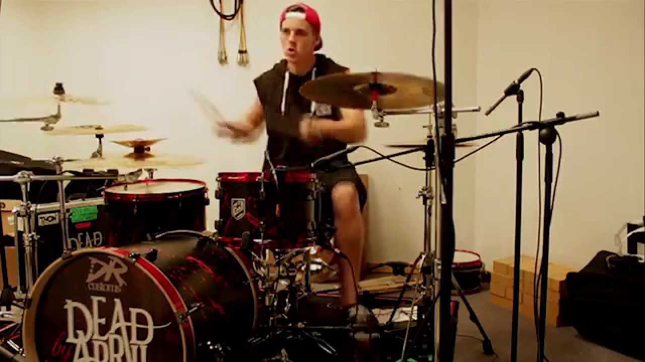 Dead By April - Peace Of Mind Drum Playthrough - YouTube