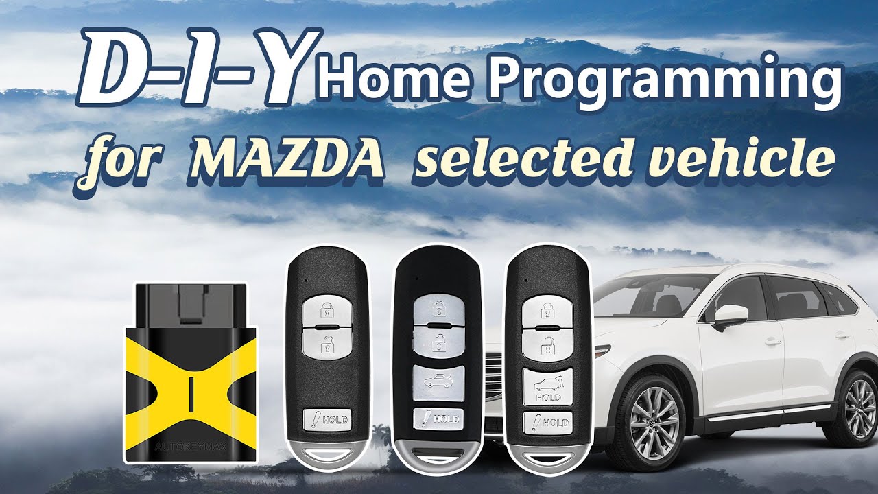 2018 mazda cx-5 Add a smart remote - DIY OBD PROGRAMMER - YouTube