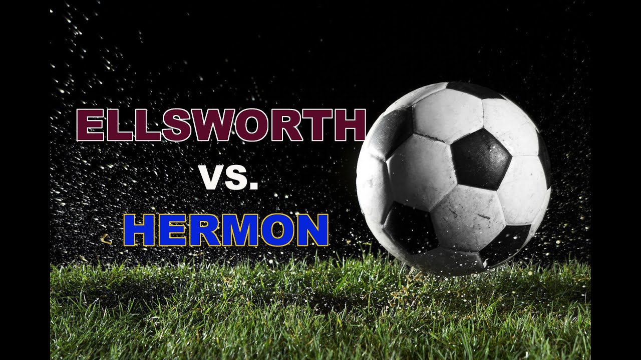 Ellsworth Eagles visit Hermon Hawks in Boys' Soccer [REPLAY] - YouTube