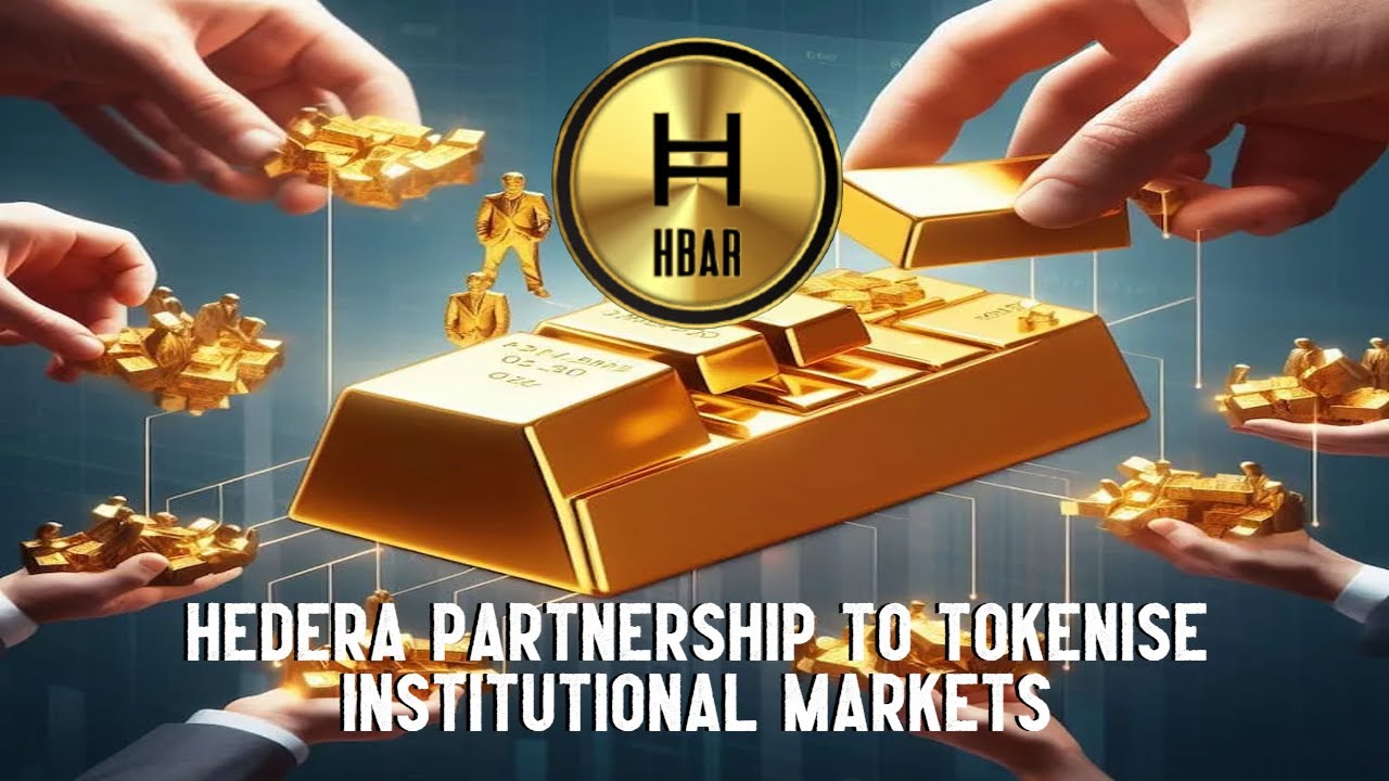 Hedera Partnership To Tokenise INSTITUTIONAL MARKETS?! - YouTube