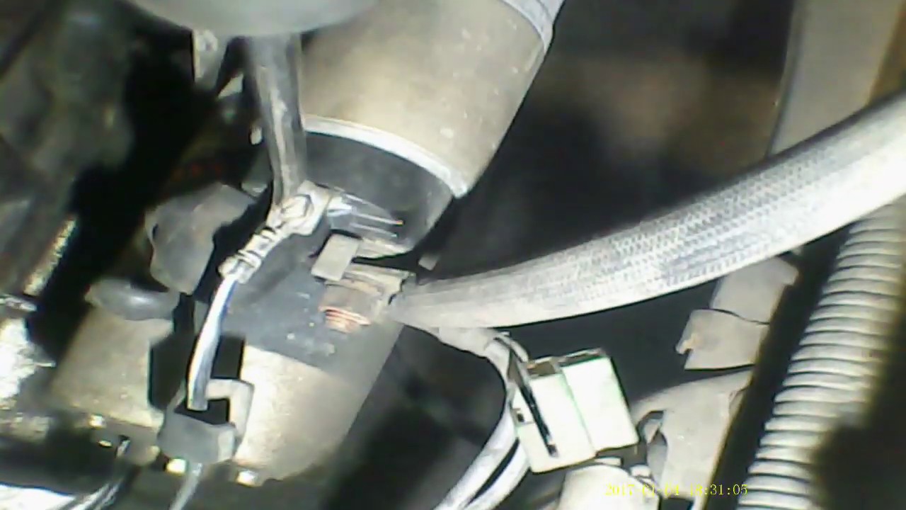 ISUZU elf truck starter replacement 4BE1 4BC2 - YouTube