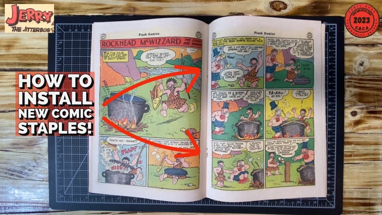 How to Install new Comic Staples! Flash Comics 78! - YouTube