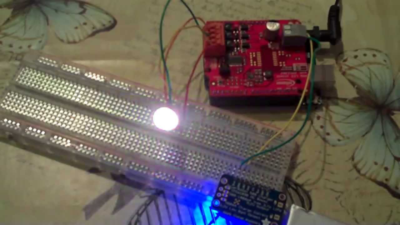 RGB LED colour cycle - YouTube