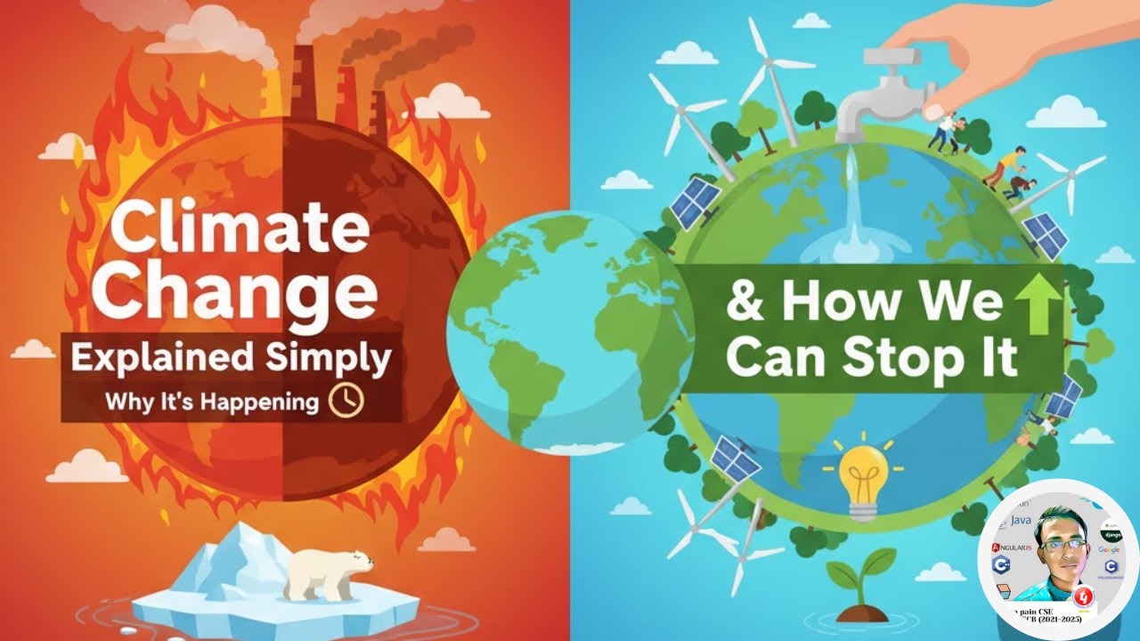Climate Change Explained Simply | Why It’s Happening & How We Can Stop ...