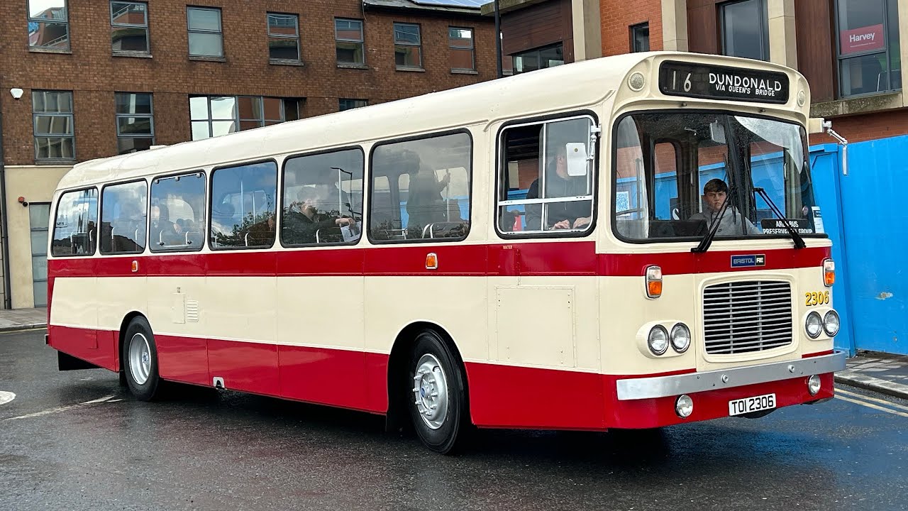 *Preserved* Citybus Bristol RE 2306 (Bus Rally Shuttle) - YouTube