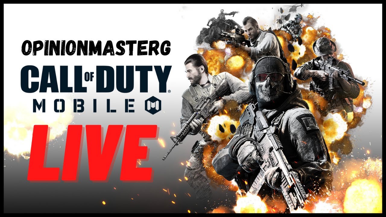 Call of Duty Mobile India/ COD live Stream | Live Stream with ...