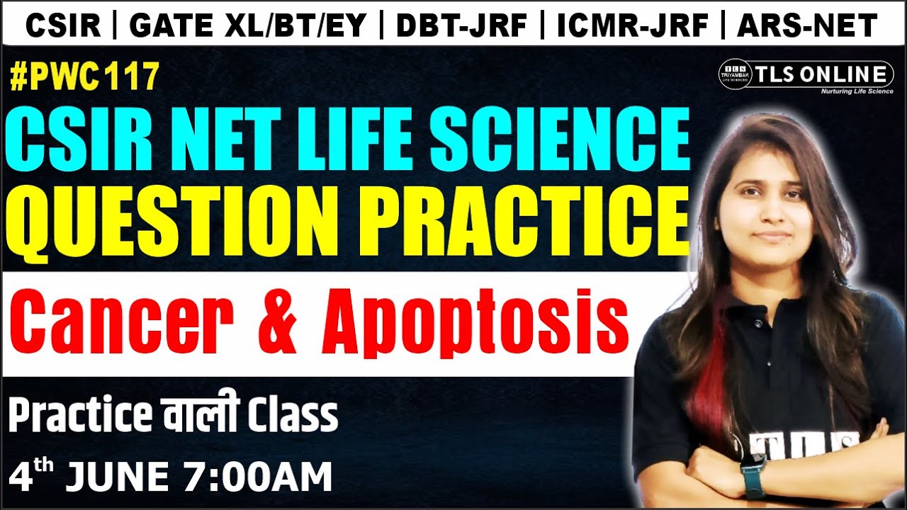 CSIR-NET Life Science Question Practice I Cell Biology I Cancer ...
