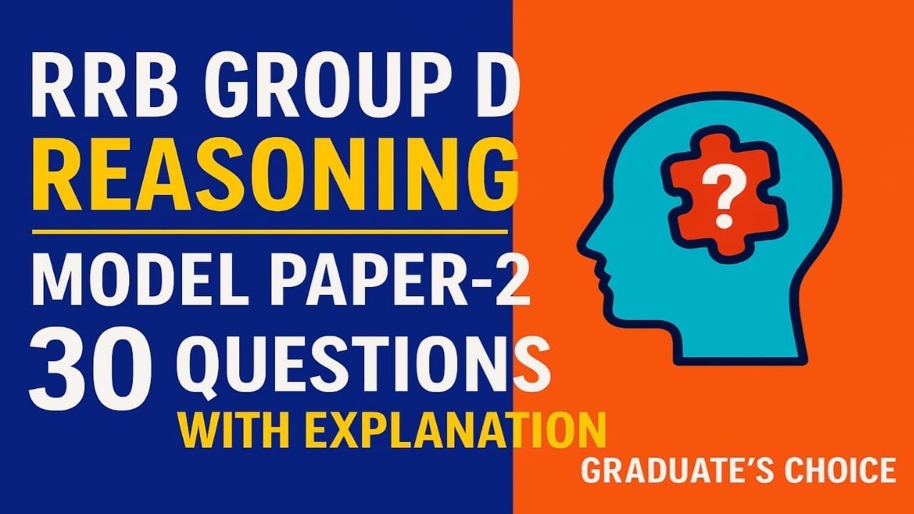 "RRB Group D Reasoning Model Paper-2 | Explain In English And Telugu # ...