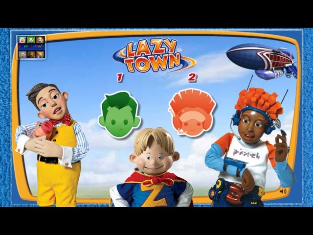 Ziggy Lazy Town Challenge Games Challenge: Make A Script For This