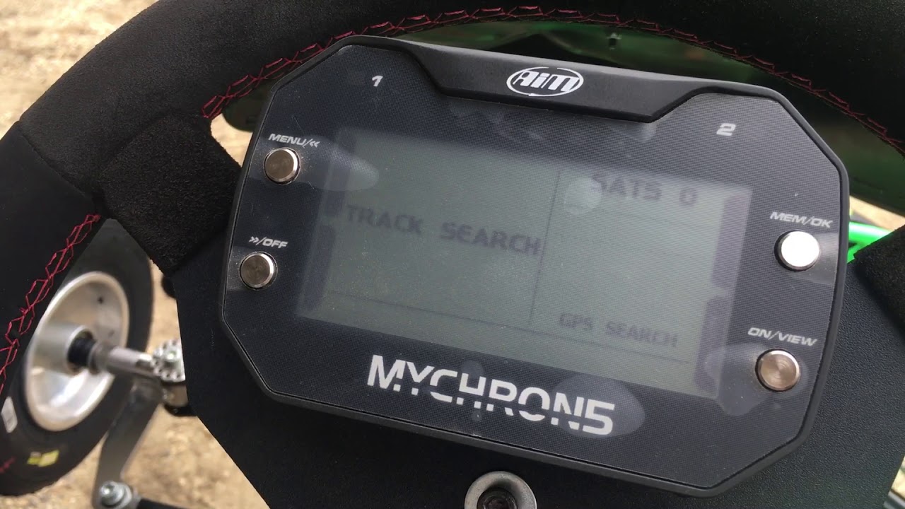 Mychron 5 custom startup screen - YouTube