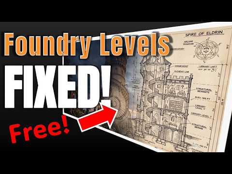 Better Levels: Build Foundry VTT Multi-Level Maps 3x Faster #FoundryVTT #dnd
