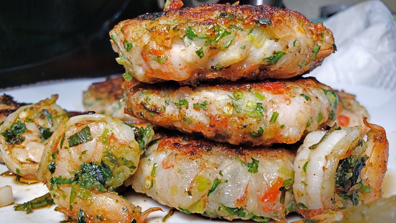 *KETO* Island Shrimp Burgers - YouTube