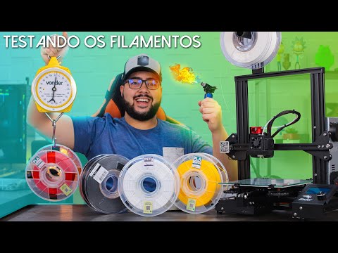 PLA, ABS ou PETG? Qual Melhor Material Para impressão 3D? Testei e Mostrei as Diferenças na Prática!