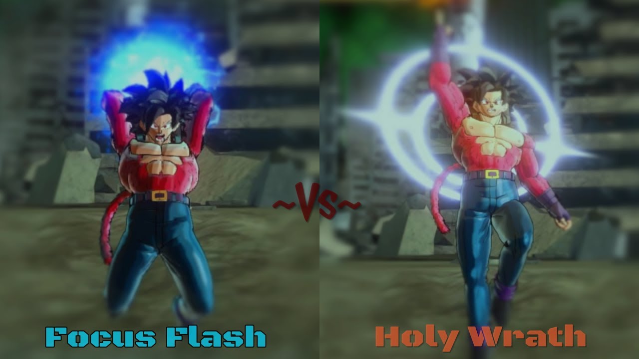 Dragon Ball Xenoverse 2 Skill Test! Focus Flash Vs Holy Wrath (Mini ...
