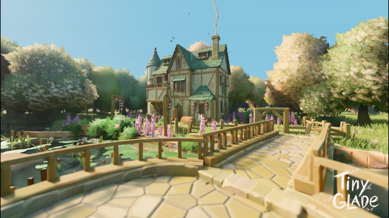 Swampside Charm: Tiny Glade Cottage - YouTube