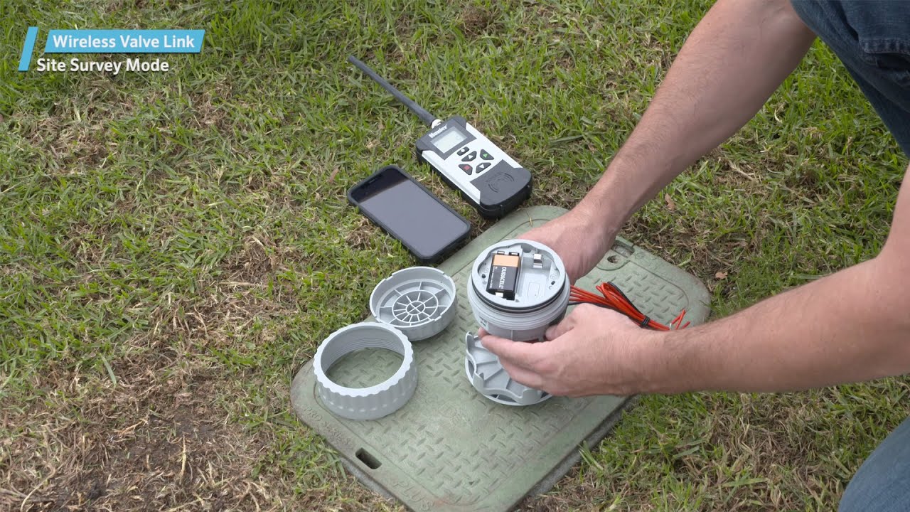 Hunter Wireless Valve Link: Site Survey Mode (4 of 12) - YouTube