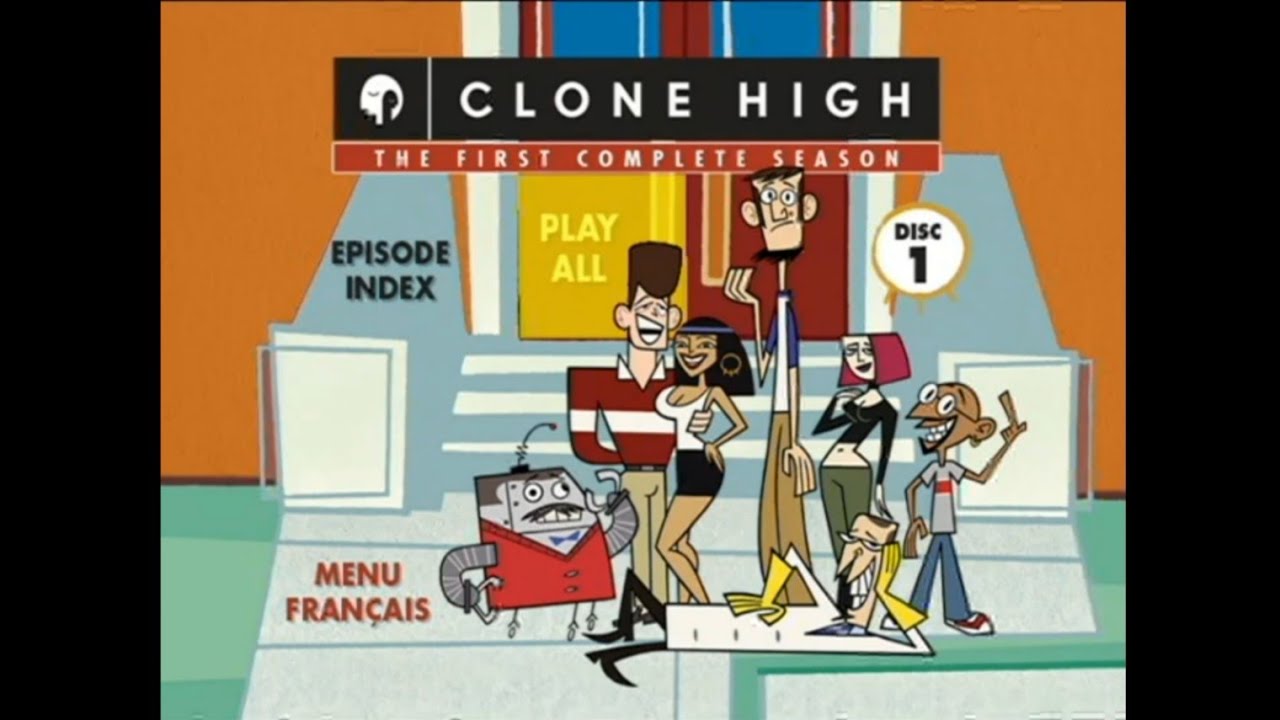 Opening trailers/menu walkthrough to Clone High The First Complete ...
