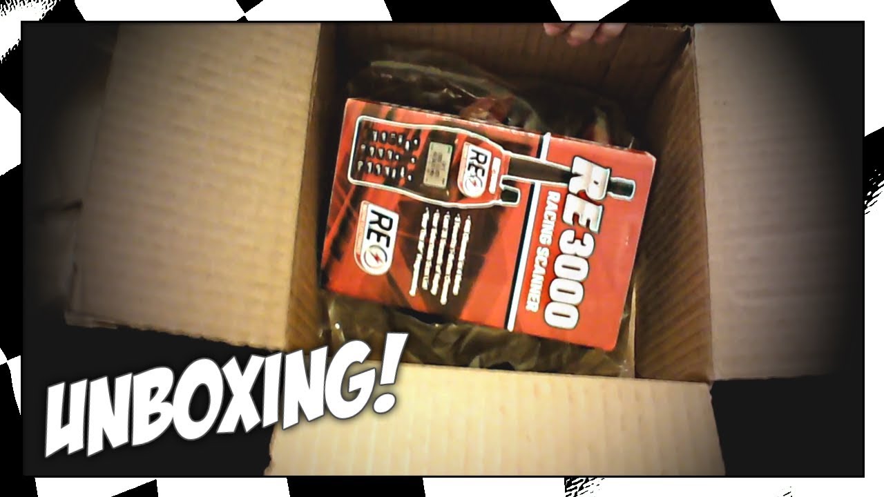 RE3000 Race Scanner Unboxing - YouTube