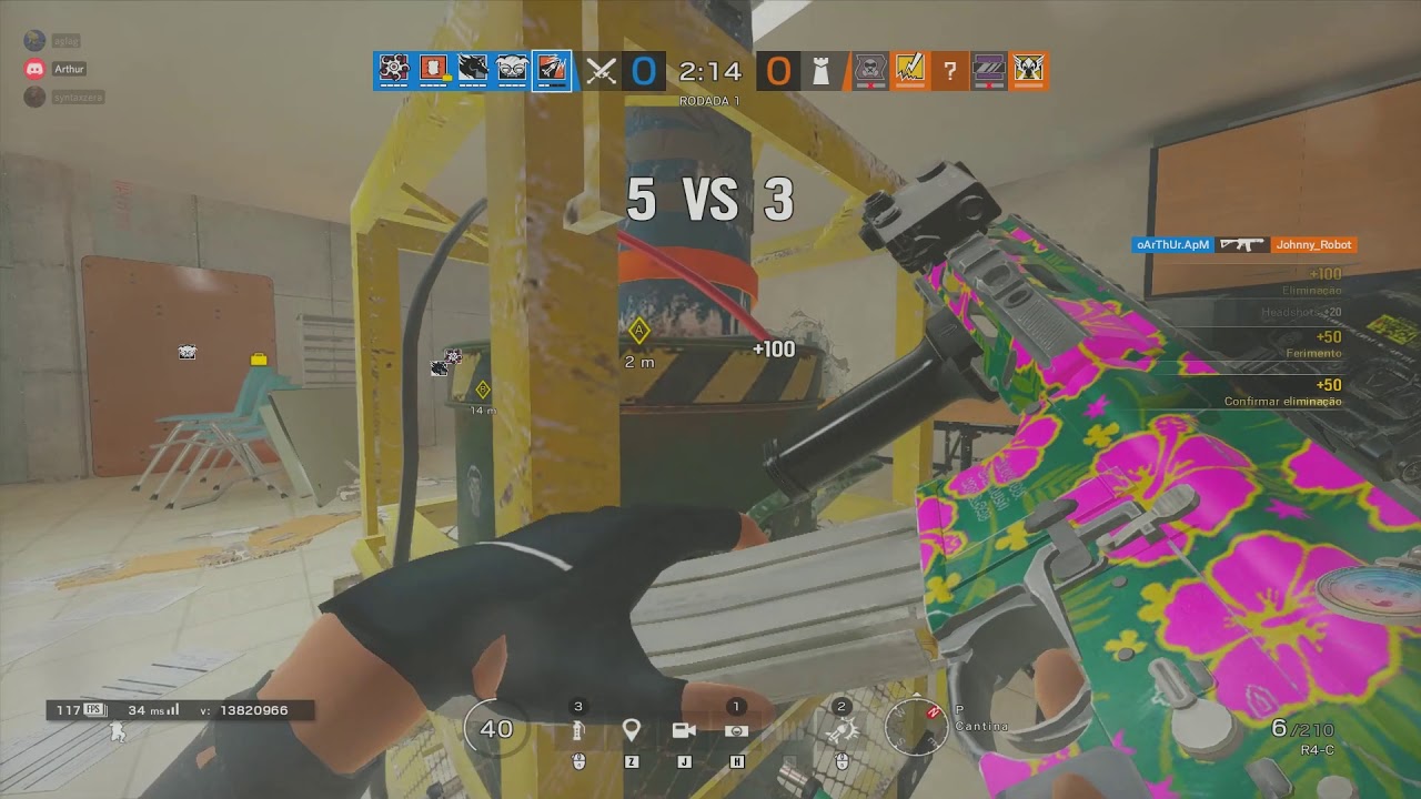 HIGHLIGHT R6 #3- on shot on gun kill, aces and rushs - YouTube