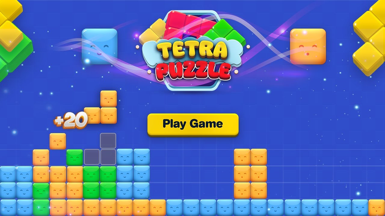 Tetra Brick Puzzle Game - YouTube