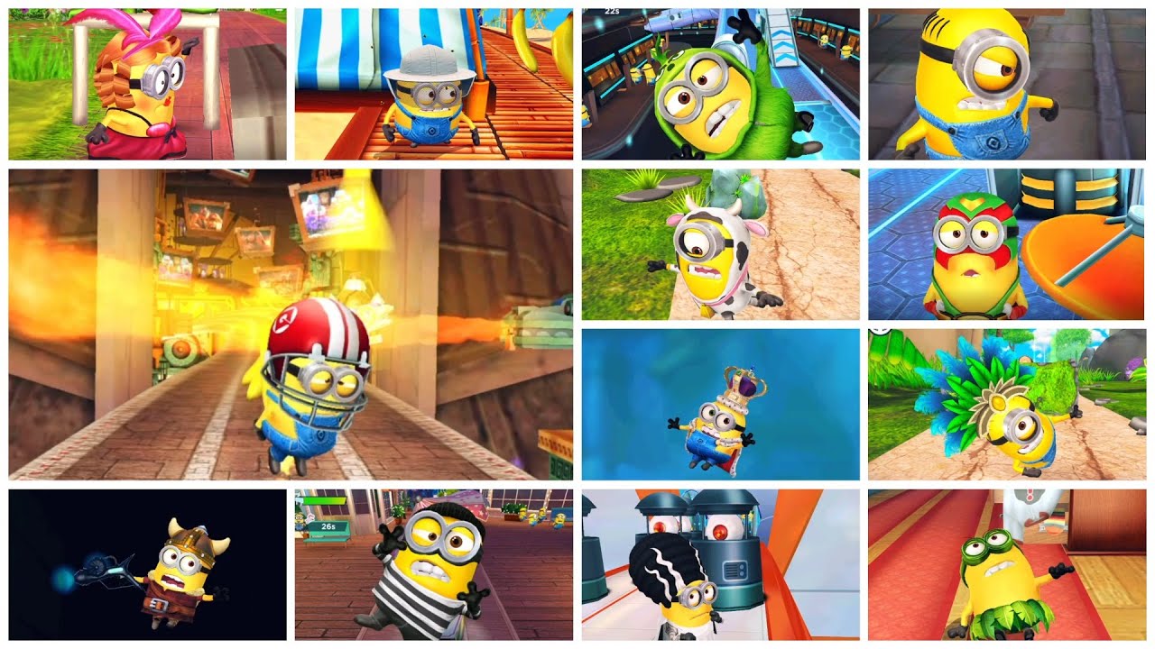 100 Funny Fails Minion Rush - YouTube