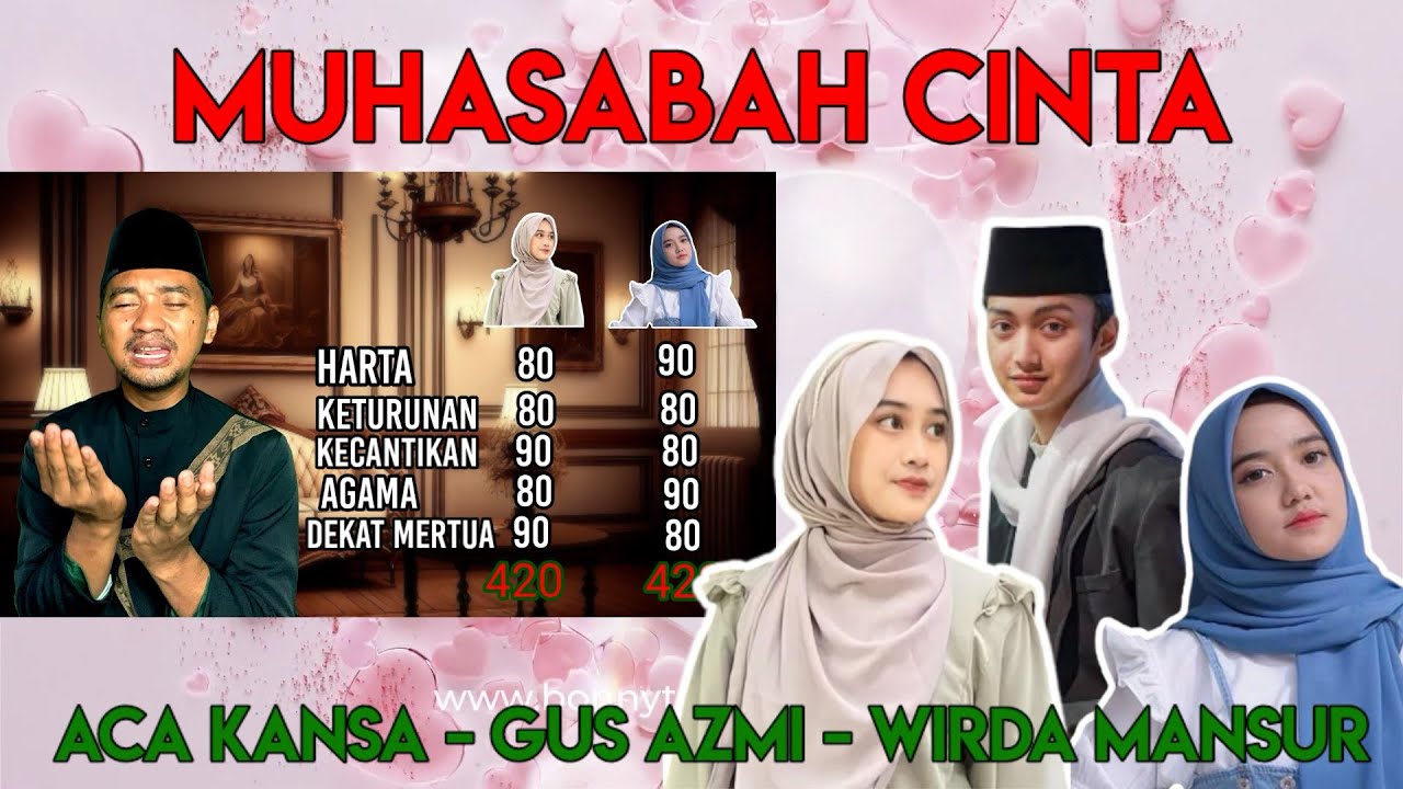 Aca Kansa atau Wirda Mansur yang terbaik untuk Gus Azmi - Muhasabah ...